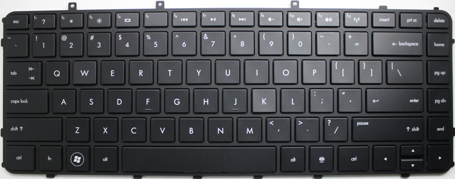 HP Envy 4-1150BR Laptop Keyboard Keys