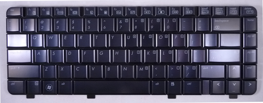 HP DV Series DV4-1400 (Blue) Laptop Keyboard Keys